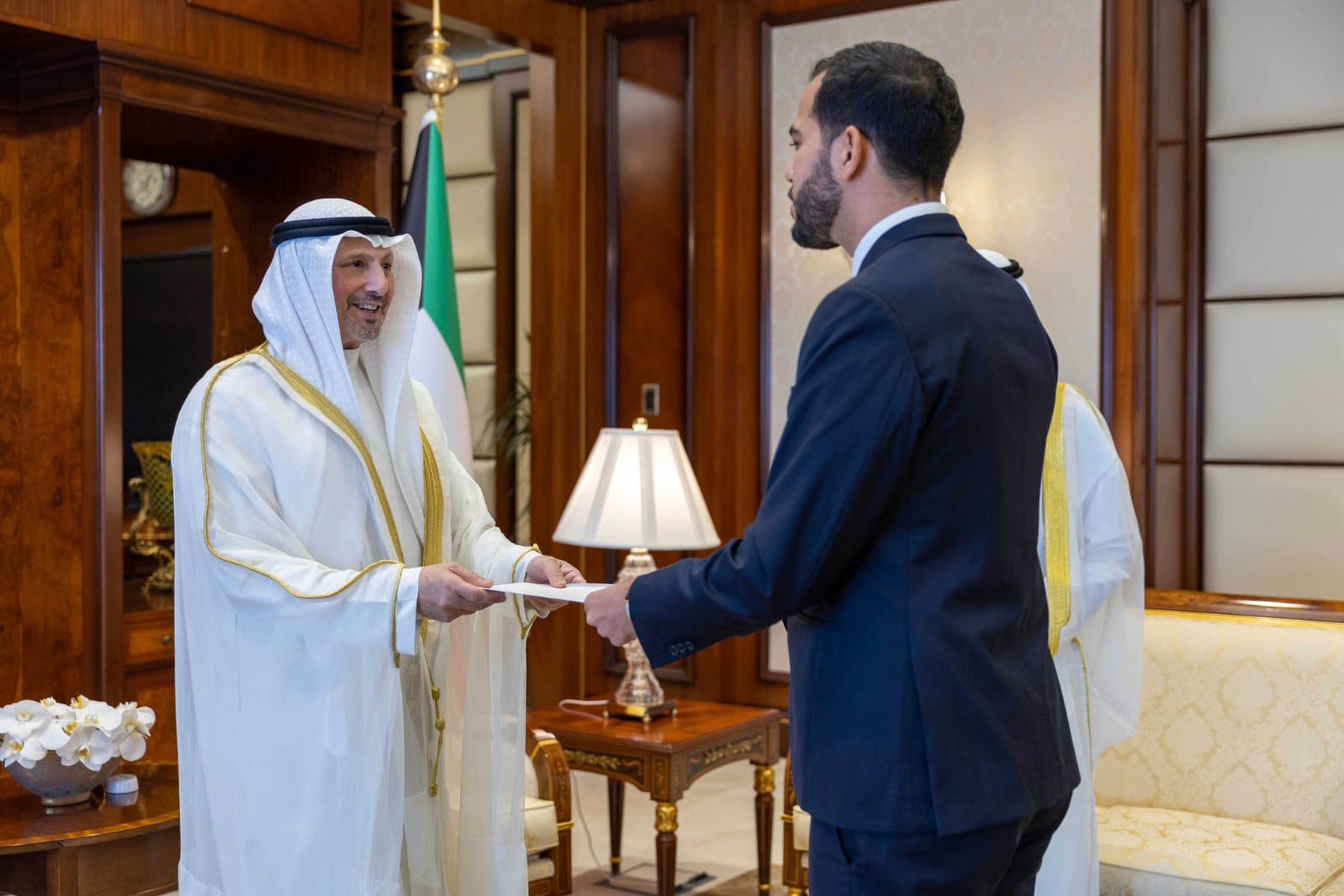 Ambassador Abed Presents Letter of Credence To Minister Of Foreign ...